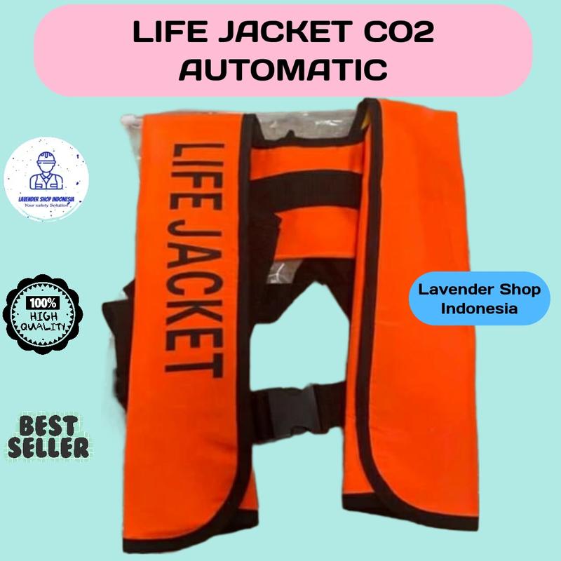 Life Jacket Pelampung co2 Automatic / Life jacket / Life Jaket co2 ...