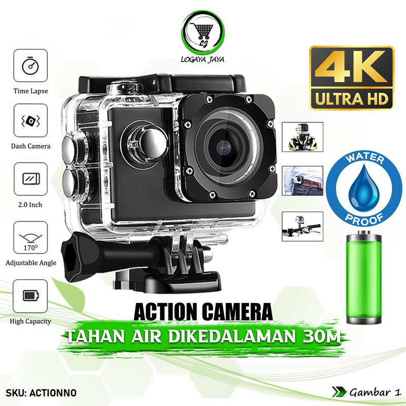 Kamera Sport 18 MP MEGA PIXEL Action Camera Original Actioncam - Shop ...