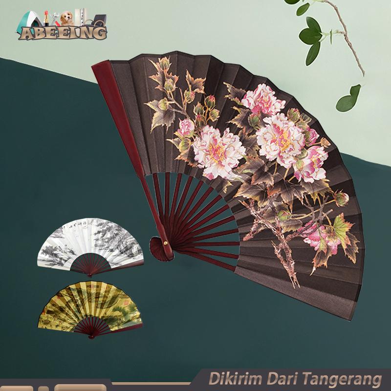 8inch Kipas China Tradisional Kipas Kayu Dekorasi Imlek Hampers Sincia ...