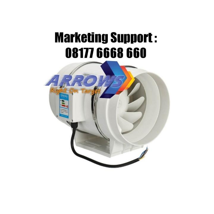 Inline Fan 10 inch Inline Fan PP Plastik 10 inch Duct Inline - Shop ...