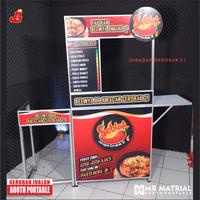 Jual Booth Portable Meja Lipat Jualan Juragan Gerobak 21 Model Rs ...
