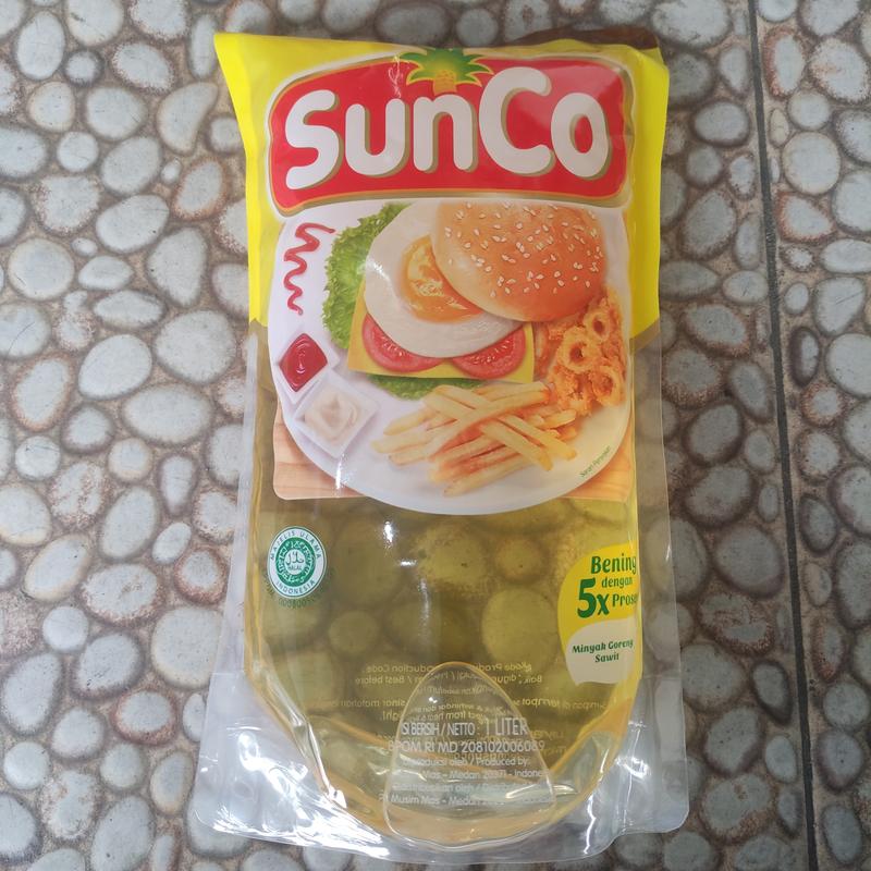 SUNCO MINYAK GORENG REFILL 1L - Shop | Tokopedia