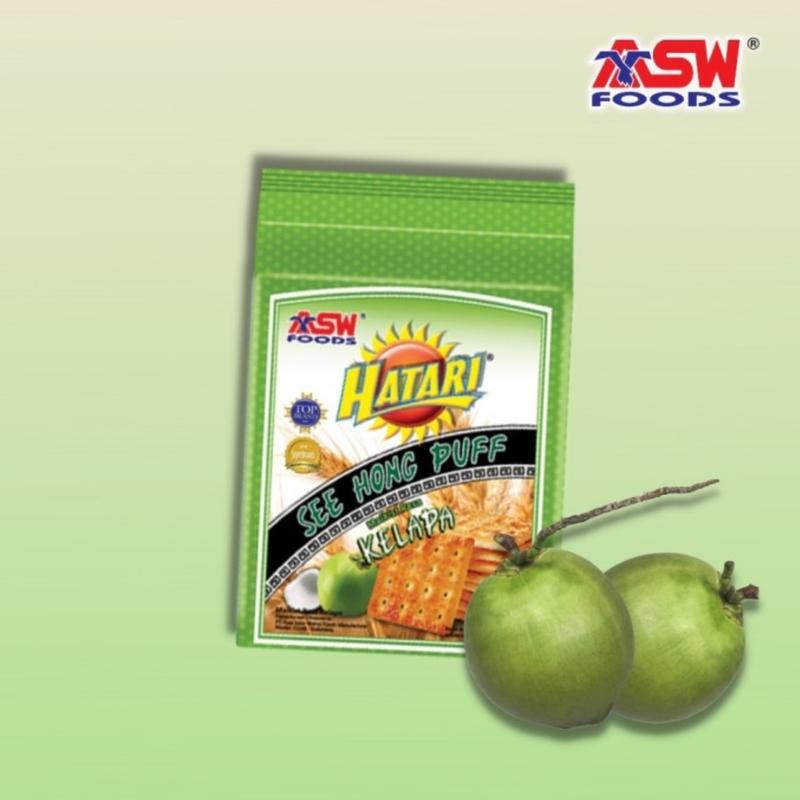 ASW Hatari See Hong Puff Malkist Kelapa 245 gr - Shop | Tokopedia