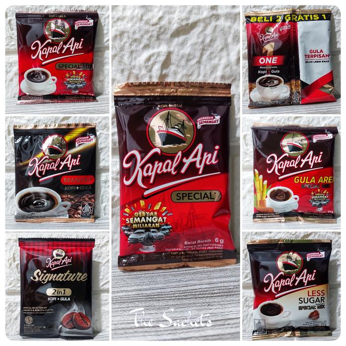 Jual Kapal Api Kopi Special Mix Signature White Coffee Less Sugar ...