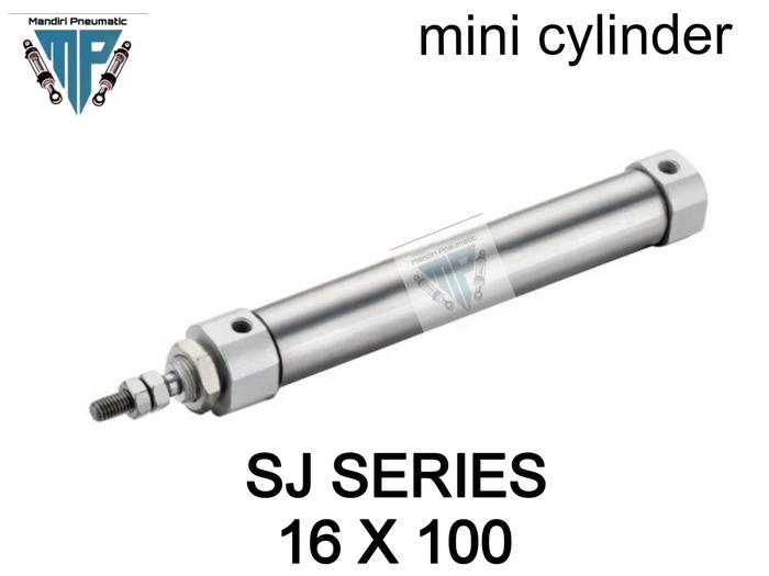 Jual Mini Cylinder pneumatic SINGLE ACTING EMC SJ - 16X100 - Jakarta ...