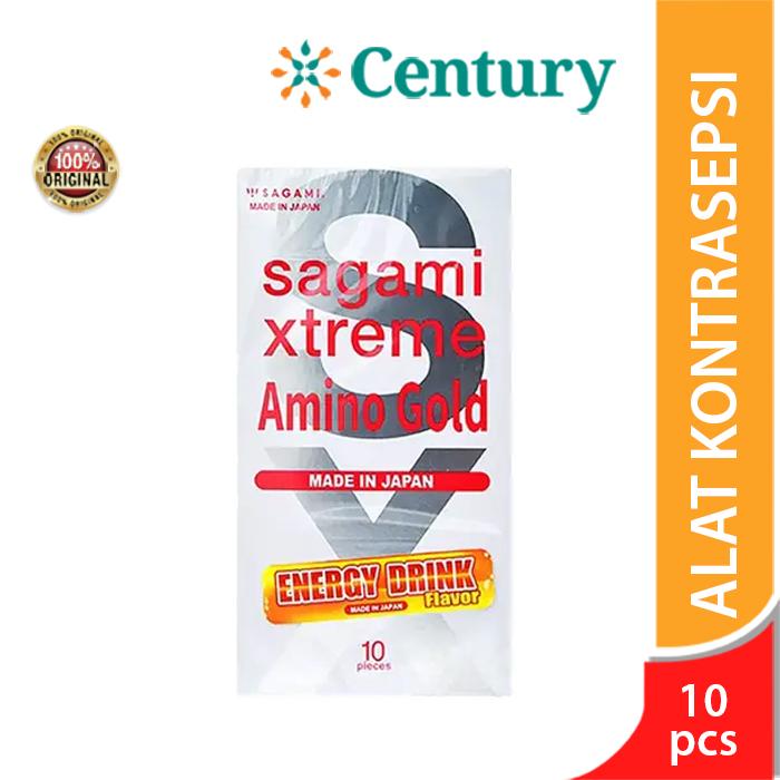 Promo SAGAMI XTREME AMINO GOLD ENERGY DRINK ISI 10 / ALAT KONTRASEPSI ...