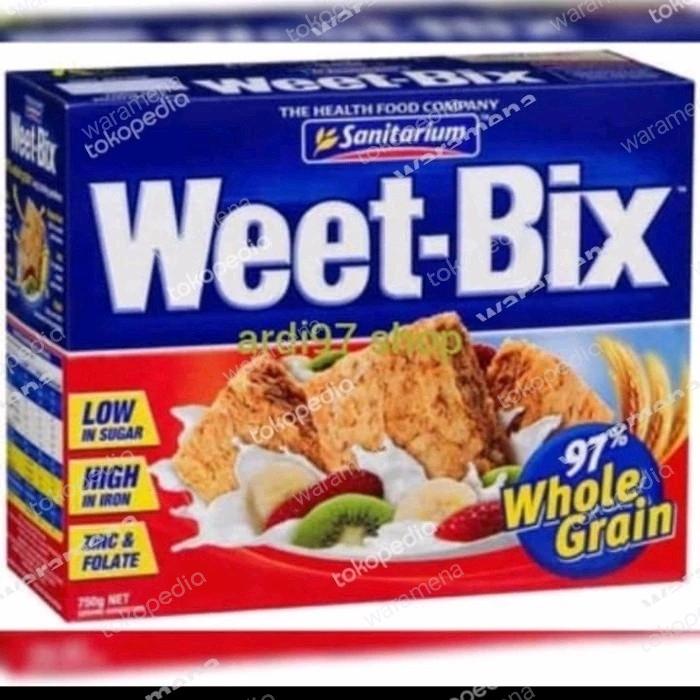 Sanitarium weet-bix Whole grain weetbix. Sereal weet bix 750gr - Shop ...