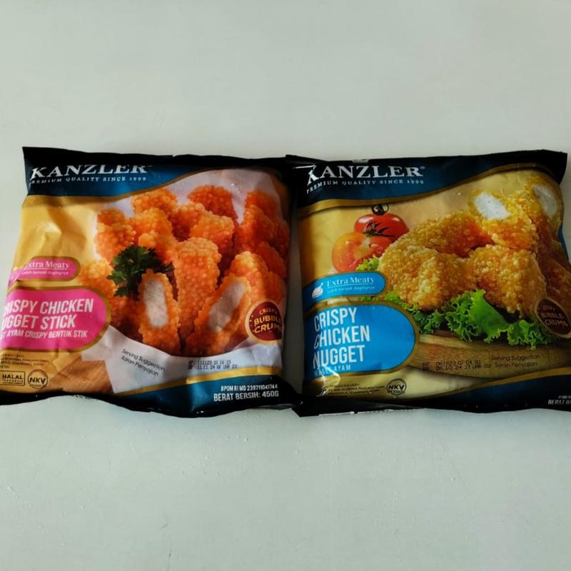 Kanzler Crispy Chicken Nugget with Bubble Crumb 450gr Naget Krispi ...