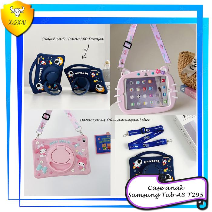 Jual Samsung Tab A 8.0 T295 (2019) Case Aman /U Anak Casing Motif - Cat ...
