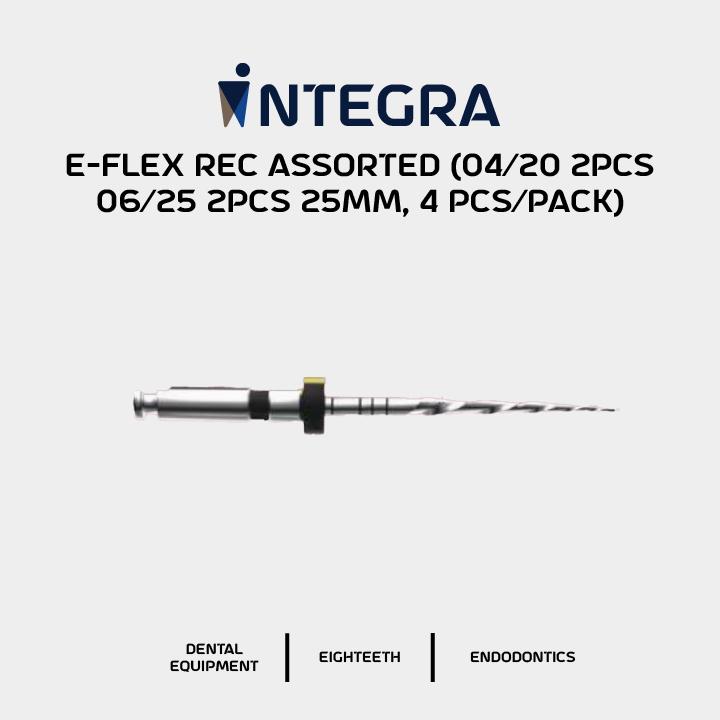 E-FLEX REC (Assorted) L25mm - File Rotary Endodontic Eighteeth - Shop ...