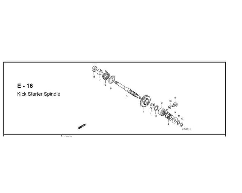 Oil Seal 16 X 28 X 7 Mega Pro Advance GL MAX & Tiger 91204259004 - Shop ...