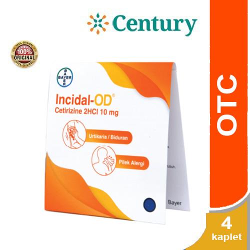Promo Incidal-OD 10mg 1 Strip isi 4 Kapsul - Kota Depok - Century ...