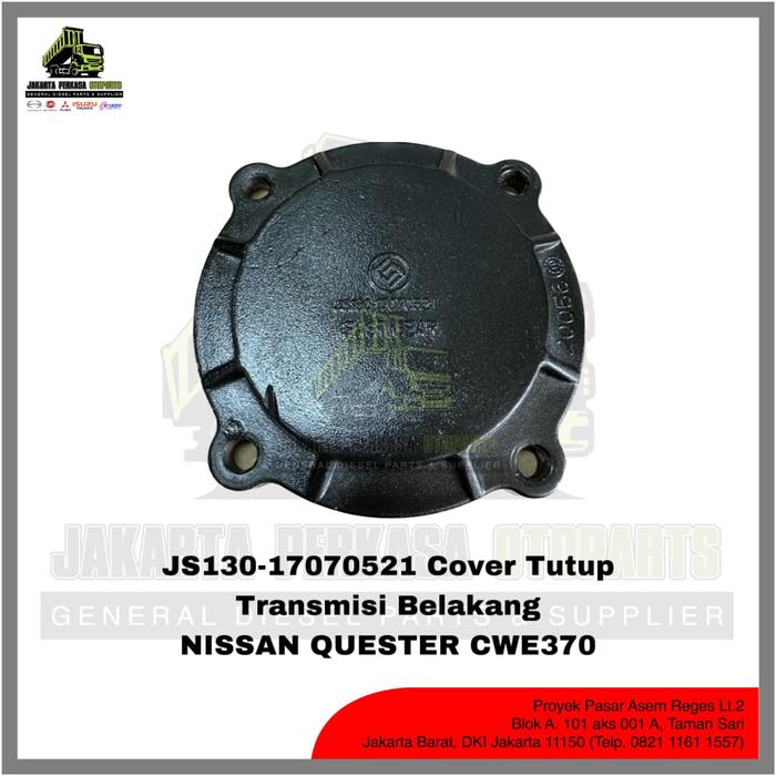 Jual JS130-17070521 COVER TUTUP TRANSMISI BELAKANG NISSAN QUESTER ...