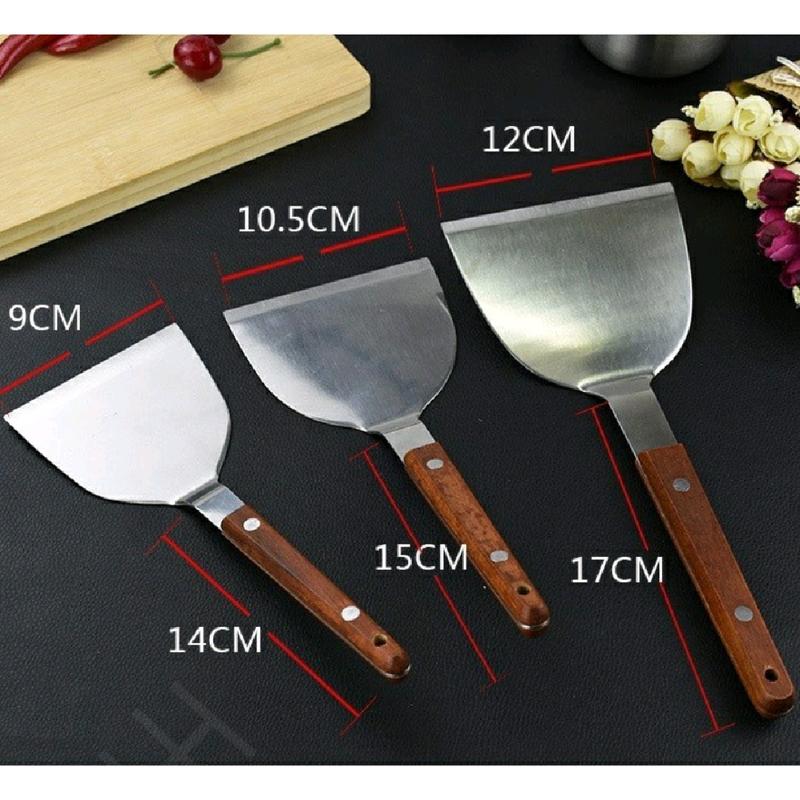 Teppanyaki Stainless/Spatula Stainles Ukuran Small - Shop | Tokopedia