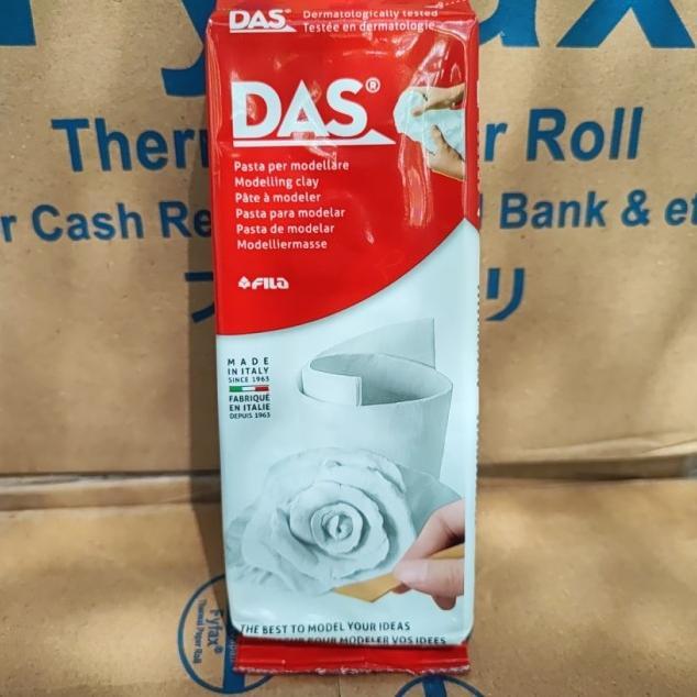 das clay 1 kg putih / coklat tanah liat art - Shop | Tokopedia