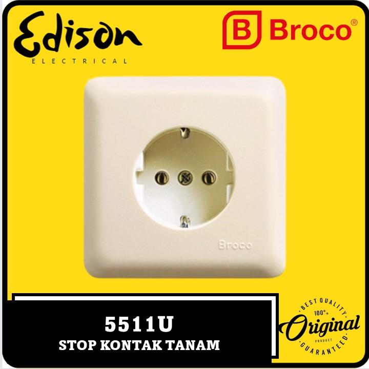 BROCO Stop Kontak Arde Socket Outlet New Gee IB Inbow 5511U - Shop ...