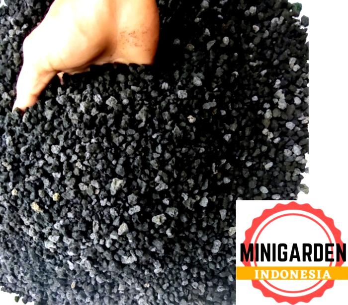 Jual ZAK PASIR MALANG HITAM HALUS 7 KG PASIR AQUASCAPE MEDIA TANAM ...