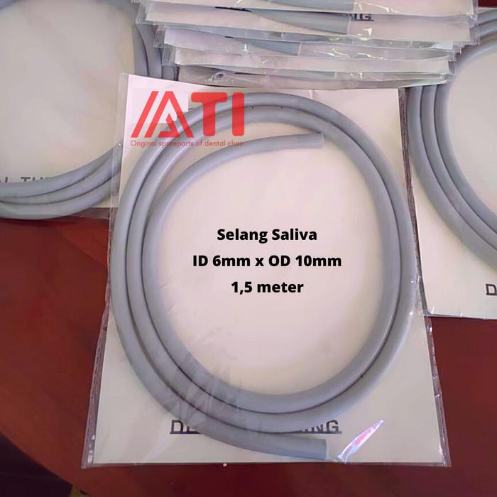 Selang Saliva suction 10mm x 6mm Sparepart Dental Unit - Shop | Tokopedia