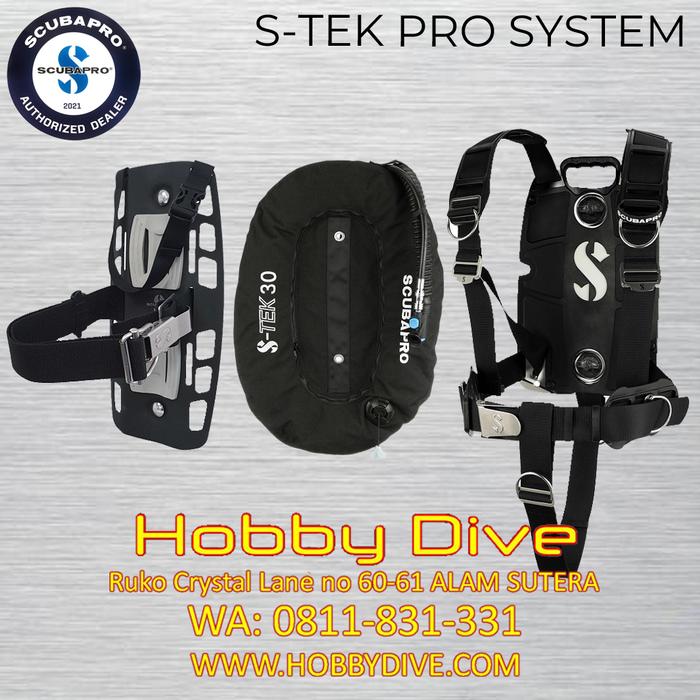 Jual Scubapro BCD S-Tek System Package Scuba Diving Alat Selam - Pure ...