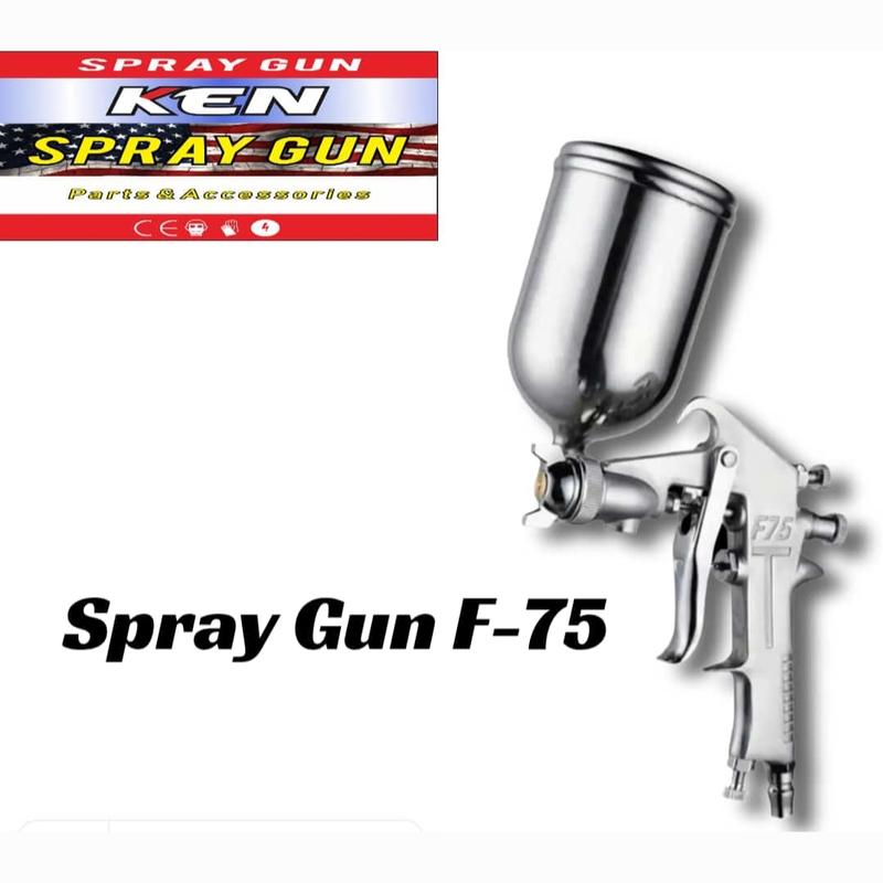 Spray Gun Cat Tabung Atas F-75 KEN / Spray Gun Paint F75 - Shop | Tokopedia