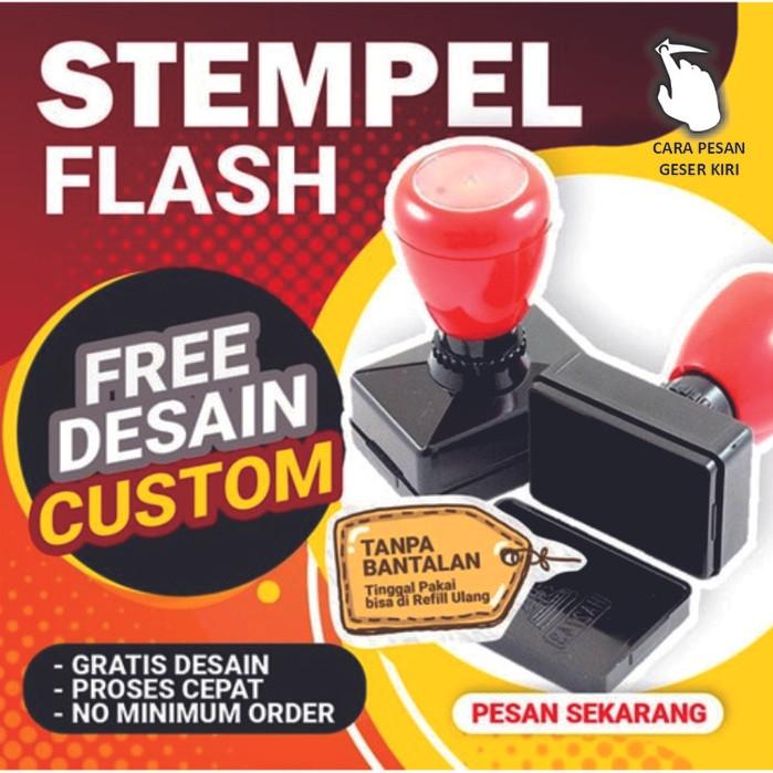 Jual Stempel/free design/CUSTOM/Otomatis tinta - KOTAK, JUMBO - Kota ...