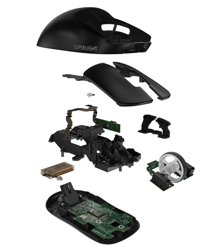 Jual Part Logitech G PRO Wireless Hotswap Receiver Dongle PCB Shell ...