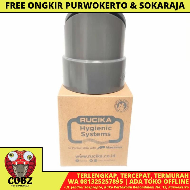 3 IN / RUCIKA D Back Flow Valve Fitting Tutup Katup Pipa PVC - Shop ...