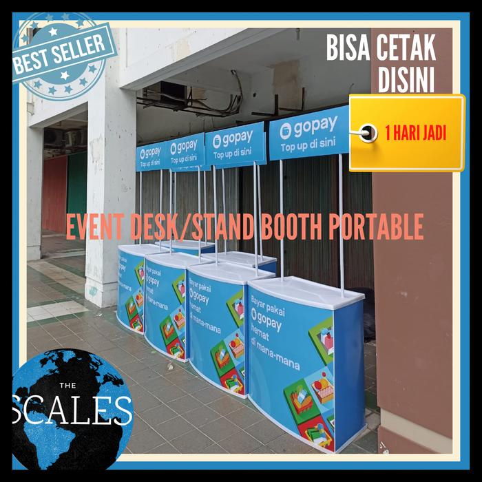 Jual Event Desk Meja Portable ABS - Belum berikut Print - Kota ...