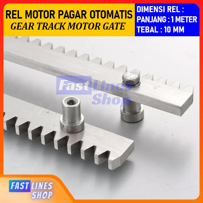 Rel Motor Pagar Otomatis Gear Track Rack Fuji Sliding Gate - Shop ...