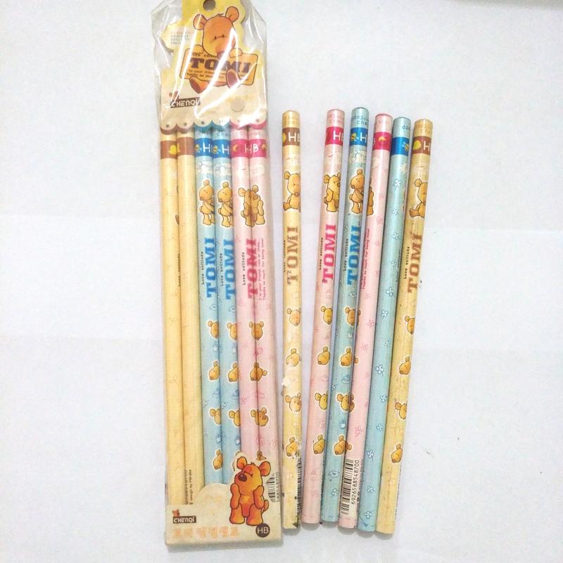 pensil HB pw 004 set 6 - Shop | Tokopedia