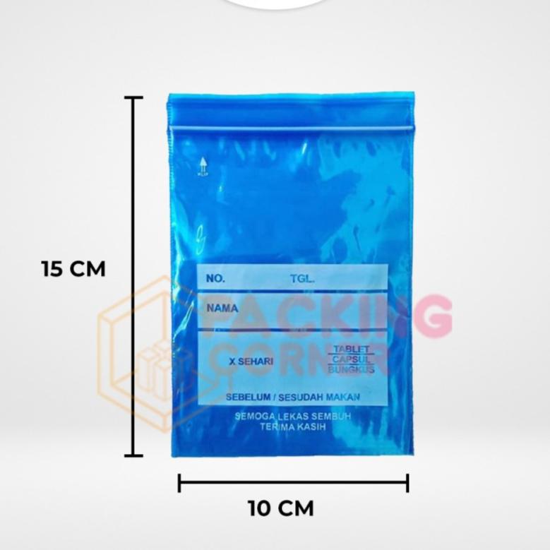 Plastik Klip 13 x 8,7 10 x 15 7 x 10 cm Klip Obat Plastik Obat - Shop ...
