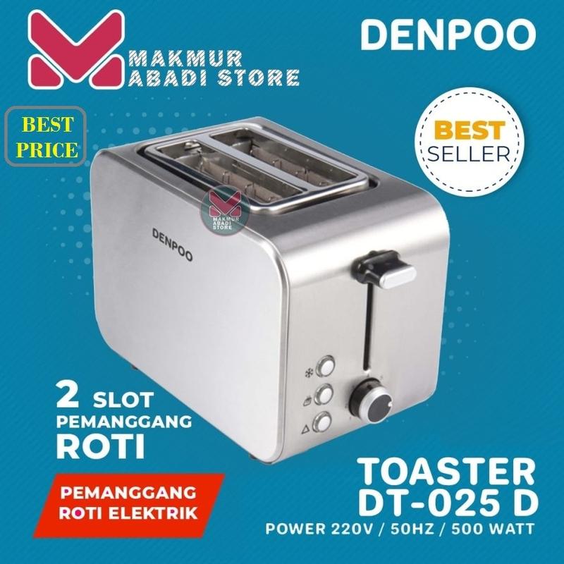 Denpoo Oven Toaster Pemanggang Roti Elektrik DT 025 D - Shop | Tokopedia