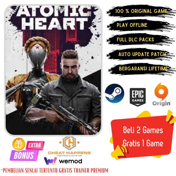 Jual Atomic Heart D.E - PC Game - Original - Offline Only - DLL - Kota ...