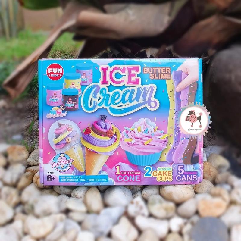 Fun Kidz Ice Cream Butter Slime - Shop | Tokopedia