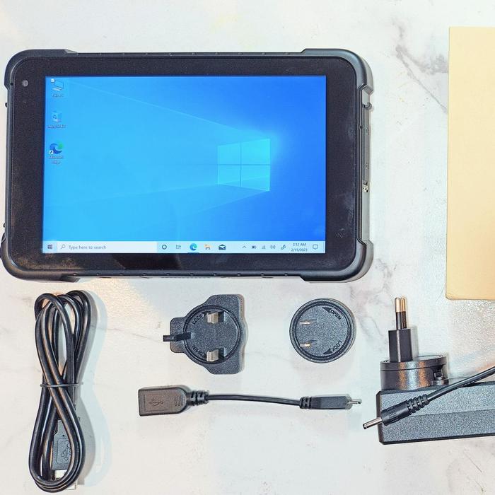 Jual TABLET RUGGED UNIWA W86 4G GLOBAL VERSI WINDOWS 10 PC GPS MICRO PC ...