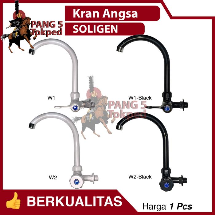 Jual Kran Angsa Tembok PVC Soligen Keran Air Cuci Piring Sink Keran BCP ...
