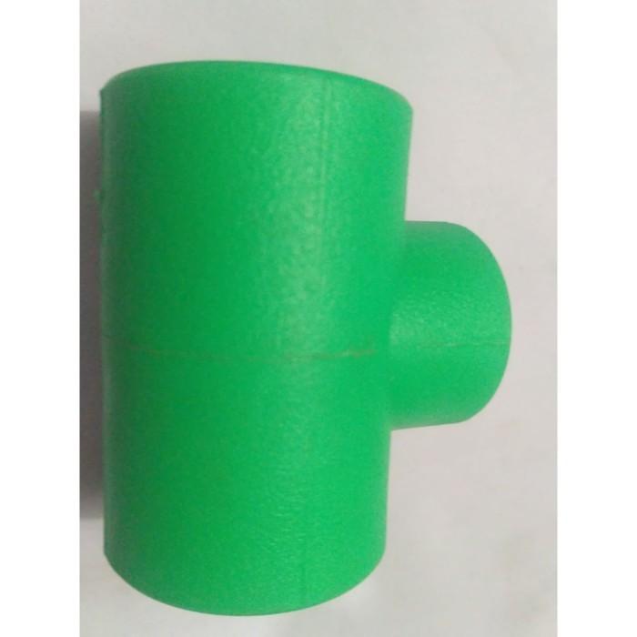 Jual VLOK TEE PPR RUCIKA 3x1" inch GREEN / REDUCED T Te Tee 90 x 32 MM ...