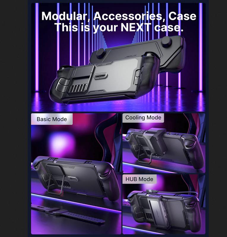JSAUX ModCase Case For Steam Deck Casing Steam Deck JSAUX Modular ...