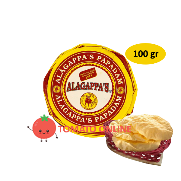 Promo Alagappas / Papadam Kerupuk India Appalam Papad Papadum / 100 ...