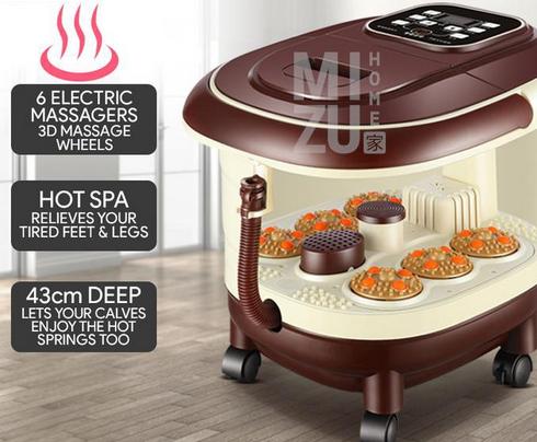 ASHI ONSEN PLUS Mesin Pijat Kaki Foot Spa Electric Massager - Shop ...