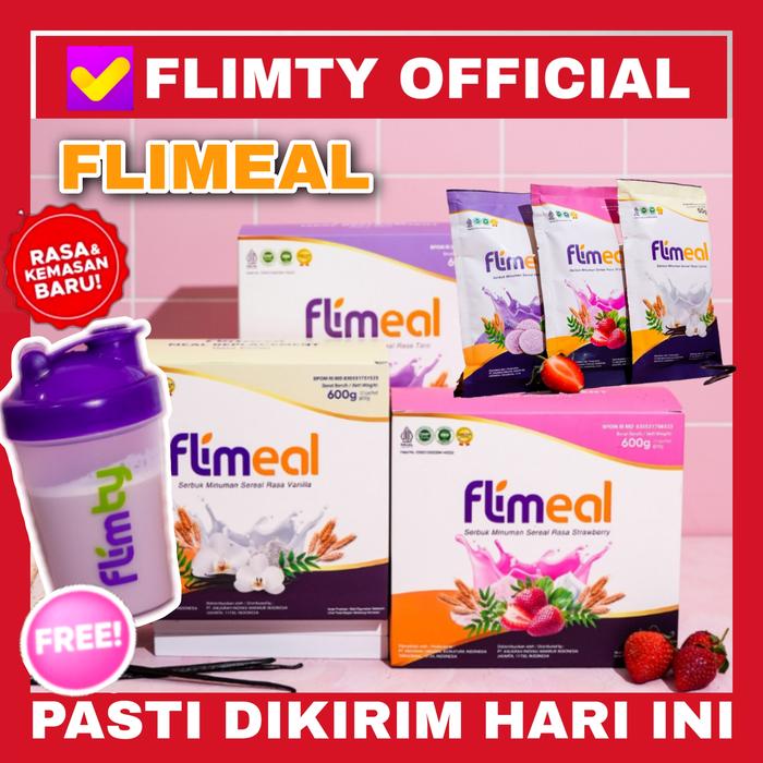Jual FLIMEAL 1 SACHETAN MEAL REPLACEMENT DIET SEREAL CEREAL SACHET ...