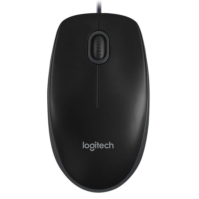 Jual Logitech Mouse B100 Optical USB Original Berkualitas Tinggi Cocok ...