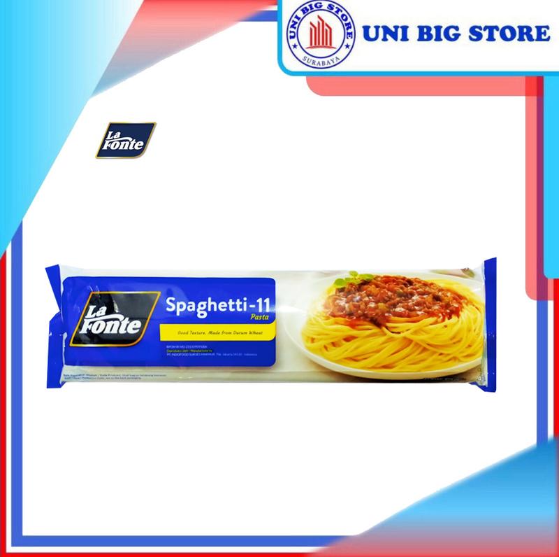 La Fonte Spaghetti Pasta 450 gr Spageti Spaghetti No 11 - Shop | Tokopedia