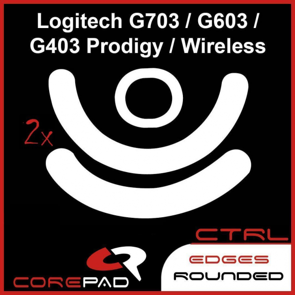 Jual Logitech G403 G603 G703 E-Sports-Tiger arc Glide Mouse Feet Skate ...