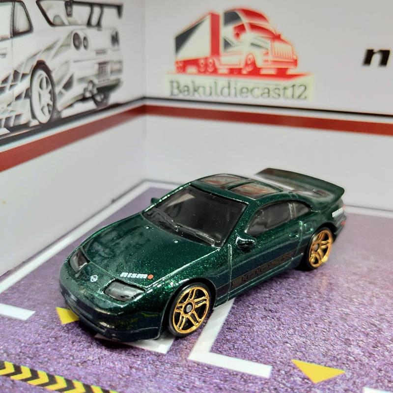 HOTWHEELS NISSAN 300ZX TWIN TURBO HIJAU (Loose/Pack Giftpack - Shop ...