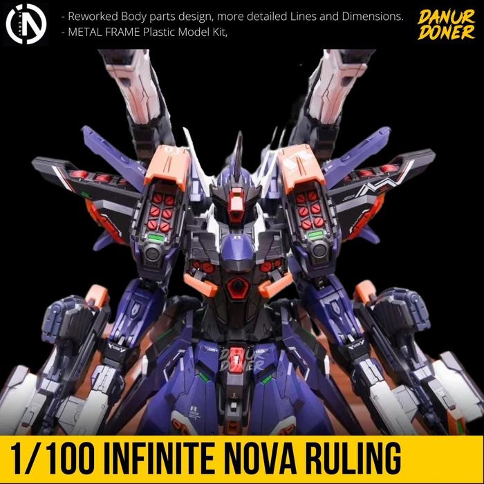 Jual 1/100 RULING ver METAL FRAME Gundam Build by IN ERA+ Infinite Nova ...