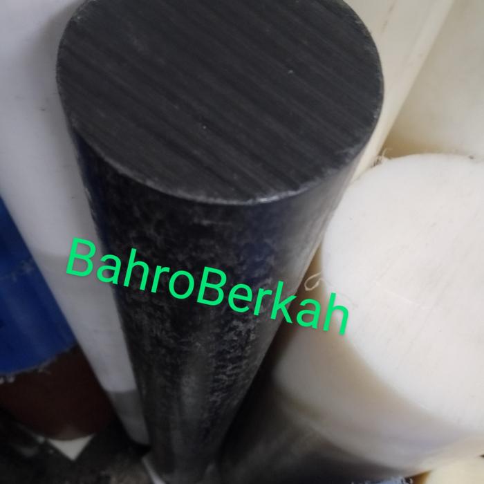 Jual Nylon Hitam Polyethylene/PE Rod Diameter 25mm x 1 MTR/batangan ...