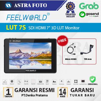 Feelworld LUT 7S SDI HDMI 7" 3D LUT Monitor Garansi Resmi - LUT7S ...