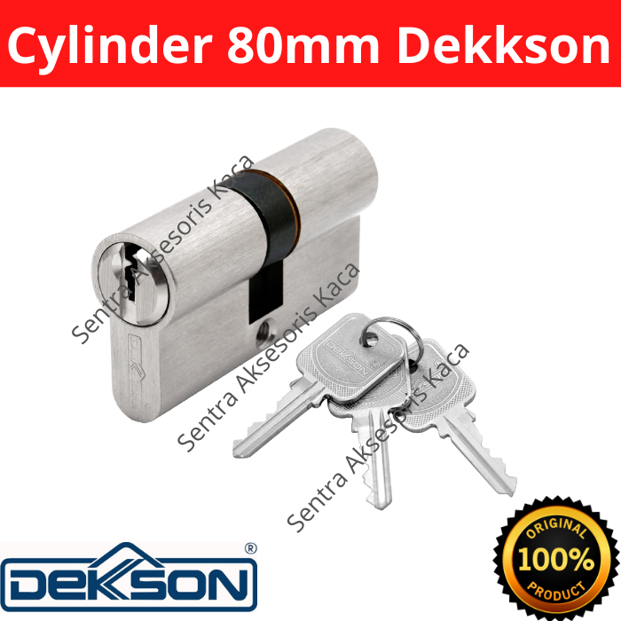 Jual Cylinder Dekson DC DL 80mm SN Kunci Silinder Dekkson - Kota ...
