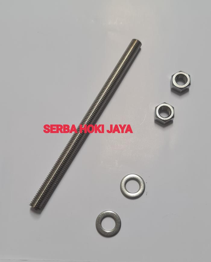 Jual AS DRAT STAINLESS M16 x 50cm / LONG DRAT M16 x 50cm STAINLESS ...